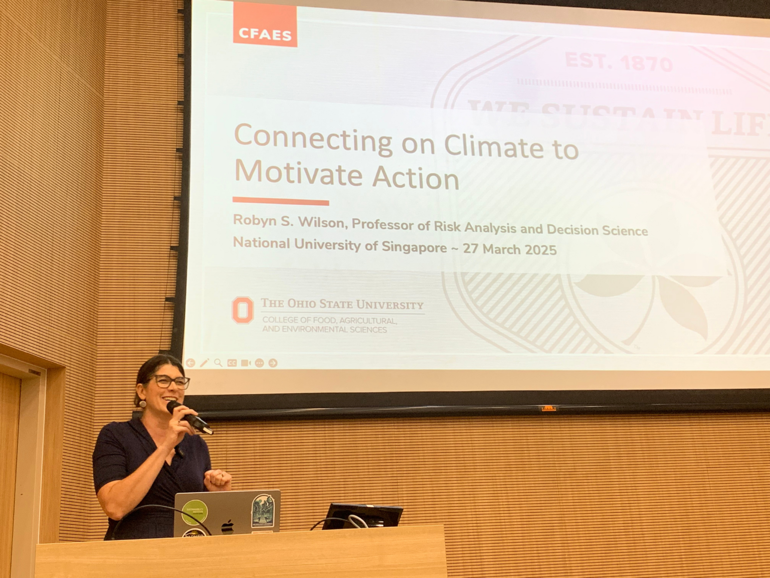 Make climate change personable in order to inspire action - NUS - IPUR